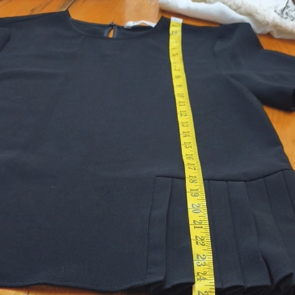 Zara | Tops | Zara Classic Black Top | Poshmark